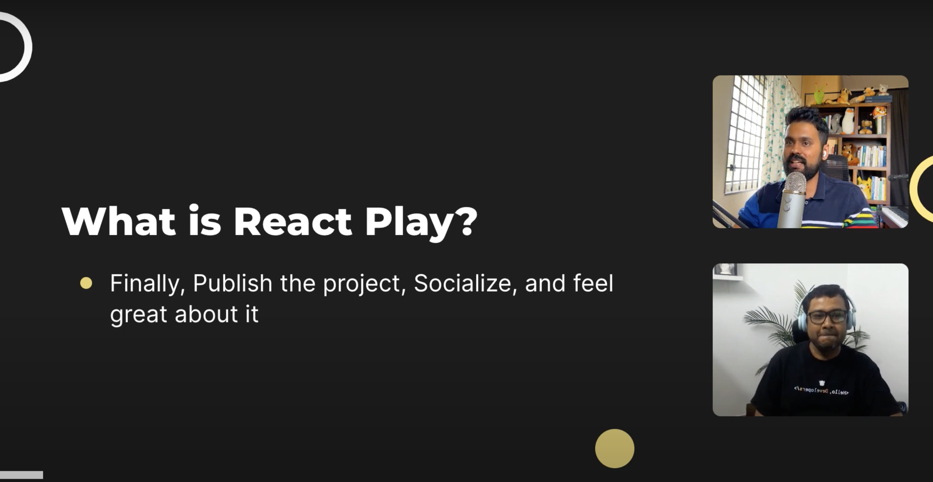 Community Spotlight: React Play with Tapas – Tapas Adhikary
